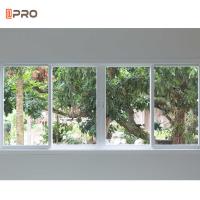 China House Mosquito Net Grill Mesh Sliding Window Double Tempered Glass Aluminum for sale