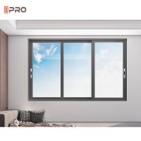 China Customized Aluminum Sliding Windows With Optional Surface Treatments for sale
