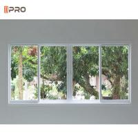 China Modern House Aluminum Sliding Windows Style Of Grills Design Rodent Proof for sale