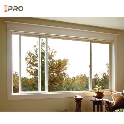China Modern House Aluminum Sliding Windows Style Of Grills Design Rodent Proof for sale