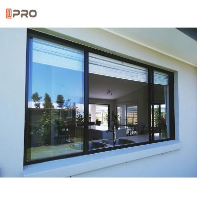 China Modern Aluminium Sliding Window And Door With Insect Screen for sale