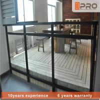 China Railing Casting Glass Aluminium Balustrade Wall Mounted Handrail Stairs for sale