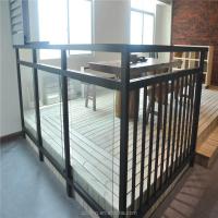 China Railing Casting Glass Aluminium Balustrade Wall Mounted Handrail Stairs for sale