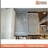 China Electrical Exterior Aluminum Louver Shutter Window Adjustable Shades Sliding Louver Sun Window for sale