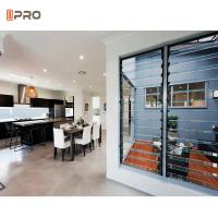 China Shutter Commercial Aluminum Louver Window Glass Frames Wall Louvre Windows for sale