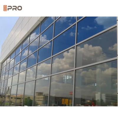 China Customized CAD Drawing Design Aluminium Alloy Curtain Wall for Sustainable and Aesthetic Building Facades for sale