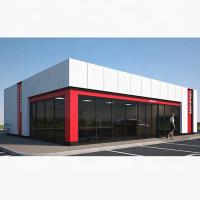 China Custom Tiny Prefab House Steel Prefabricated Hall Steel Structure Electric Warehouse for sale