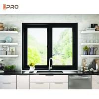 China Modern Style Double Glazed Aluminium Sliding Windows for sale