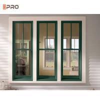 China Air Proof Aluminum Sash Windows Triple Glass Double Hung Window For Home for sale
