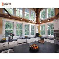 China Air Proof Aluminum Sash Windows Triple Glass Double Hung Window For Home for sale