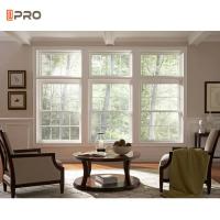 China Large Aluminum Sash Windows Double Glazed Double Hung Window for sale