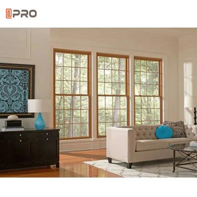 China Lift Up Hurricane Impact French Windows Small Size Single Double Hung Aluminium Up Down Sliding Window for sale
