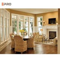 China Large Aluminum Sash Windows Double Glazed Double Hung Window for sale