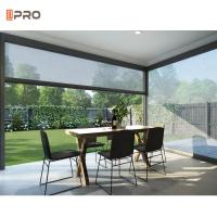 China Garden Pergola Electric Roller Blinds Pvc Waterproof Sunscreen Outdoor Zip Screen for sale
