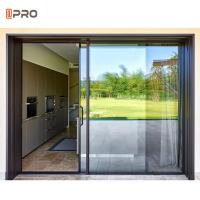 China Customizable Aluminium Sliding Glass Doors For Entry And Balcony for sale
