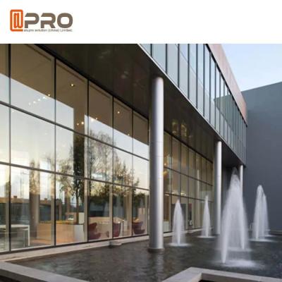 China Detachable Installation Method High Durability Aluminium Curtain Wall for Commercial for sale