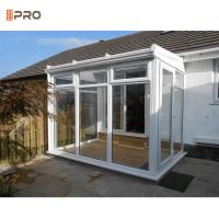 China Luxury Conservatory Laminated Glass Sunroom Garden Veranda Aluminum Glass Sun Room for sale