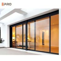 China Customizable Aluminium Sliding Glass Doors For Entry And Balcony for sale