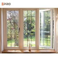 China Modern Simple Aluminum Retro Glass Windows For House French Window Waterpfoof for sale
