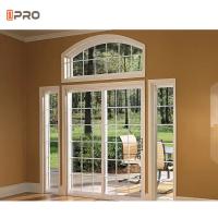 China Double Glazed Glass Front Aluminium French Doors Exterior Modern Casement Door for sale