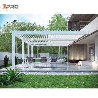 China OEM Modern Aluminum Pergola Gazebo Outdoor Garden To Block Light And Rain for sale