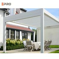 China 3x3m Modern Aluminum Pergola Liping Connector Alloy Awning Outdoor Pergola for sale