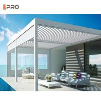 China Black Modern Aluminum Pergola 16X12 Pool Cedar Waterproof Outdoor Bioclima Connecteur for sale