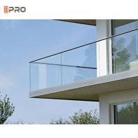 China Aluminum Glass Balustrade U Channel System Swimming Pool Handrail Railing Clamp Spigots Frameless for sale