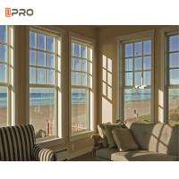 China Customized Aluminium Double Top Hung Window Opener American Sash Windows for sale
