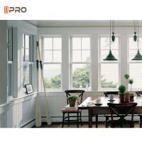 China Aluminum Vertical Sliding Glass Sash Windows Single Or Double Hung Window for sale
