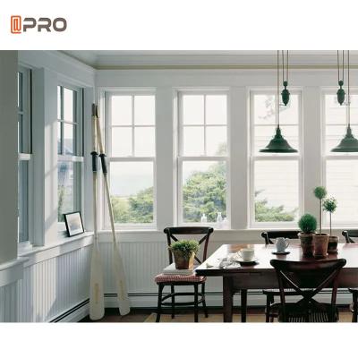 China Aluminum Vertical Sliding Glass Sash Windows Single Or Double Hung Window for sale