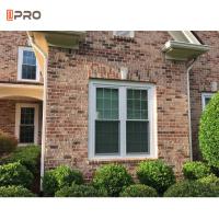 China Aluminum Vertical Sliding Glass Sash Windows Single Or Double Hung Window for sale