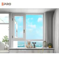 China Insulated Aluminum Casement Windows Burglar Proof And Fly Screen Mesh Integrated for sale