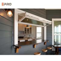 China Aluminium Glass Vertical Bi Fold Window RAL Color Fold Up Glass Windows for sale