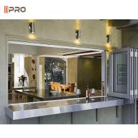 China Kitchen Aluminum Bifold Windows Insulation Glass Windows Powder Coated for sale