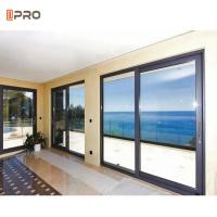 China Aluminium Sliding Glass Doors With Shop Drawing Approval For Production Standard for sale
