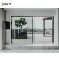 China 6063 Aluminum Sliding Doors For Patio Modern Gate Wardrobe Slide Glass Sliding French Doors System for sale