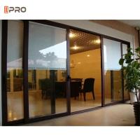 China Aluminium Sliding Glass Doors With Shop Drawing Approval For Production Standard for sale