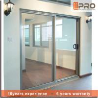 China Single Panel Residential Automatic Sliding Door Comfortable Aluminum Sliding Doors for sale