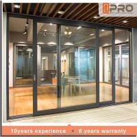 China Single Panel Residential Automatic Sliding Door Comfortable Aluminum Sliding Doors for sale