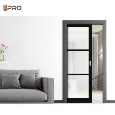 China 6063 Aluminum Sliding Glass Doors Custom Noise Proof Pocket Door for sale