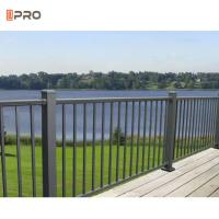 China Easily Assembled Security Aluminum Balustrade Boundary Wall Fence Privacy Fencing Handrail for sale