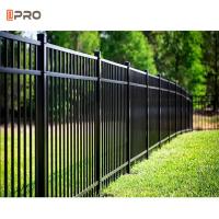 China Easily Assembled Security Aluminum Balustrade Boundary Wall Fence Privacy Fencing Handrail for sale