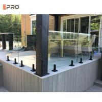 China Rot Proof Aluminum Glass Railing Handrail Pool Fence Stainless Steelsafe Balcony Fence for sale