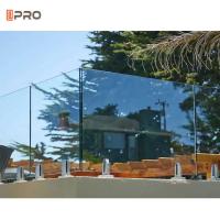 China Rot Proof Aluminum Glass Railing Handrail Pool Fence Stainless Steelsafe Balcony Fence for sale