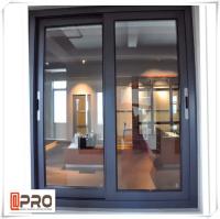China Vertical Open Aluminum Sliding Windows With Screen Glass Sliding Windows Renovation For House for sale