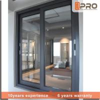 China Vertical Open Aluminum Sliding Windows With Screen Glass Sliding Windows Renovation For House for sale