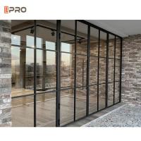 China Soundproof Modern Office Partitions Aluminum Glass Partition Office Wall for sale