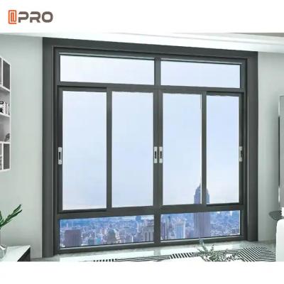 China Aluminum Anti Theft Double Glass Tilt And Turn Window Sound Proof For Residential for sale