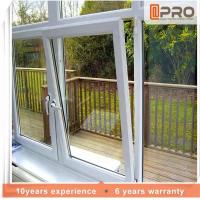 China Aluminum Anti Theft Double Glass Tilt And Turn Window Sound Proof For Residential for sale